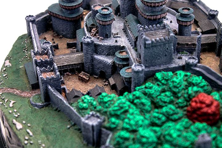 Game of Thrones - Winterfell Sculpture - Valyrian Steel
